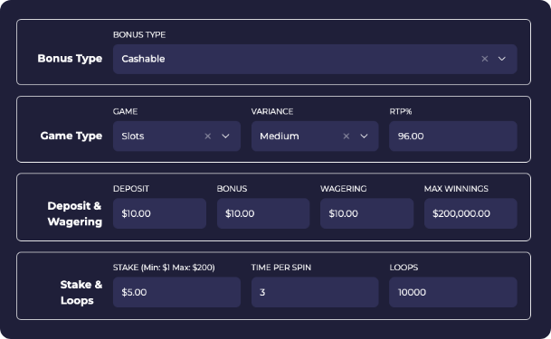 Casino Simulator | Maximize Profits from Casino Bonuses | ProfitDuel